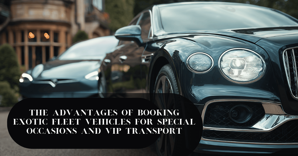 Vehicles Used For Special Occasions